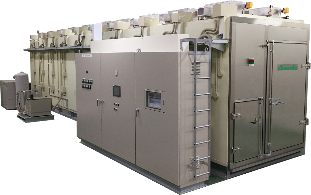 蒸熱処理装置 | 蒸熱処理装置(VHT)｜三州産業株式会社